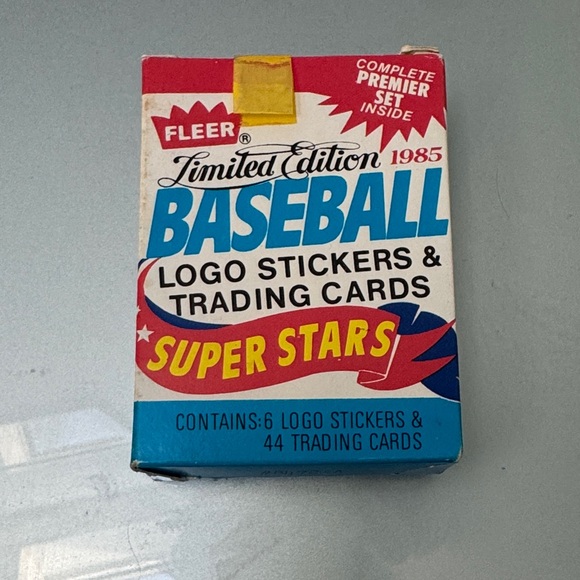 fleer | Toys | Fleer 985 Limited Edition Super Stars Baseball Trading ...
